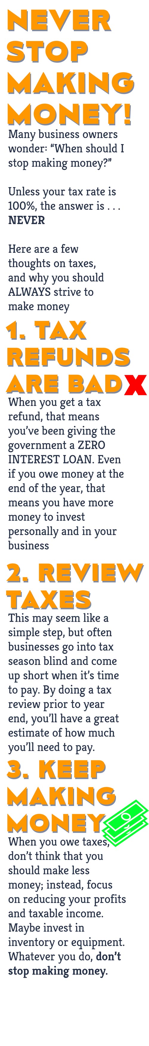 [Infographic] When Does It Make Sense To Stop Making Money - Outsourced ...