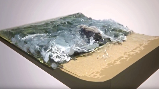Water Wave Simulation