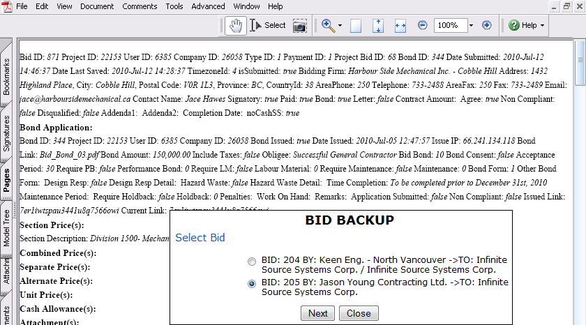 Submission Manager | Etegri Help