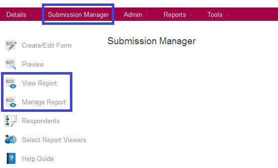 Submission Manager | Etegri Help