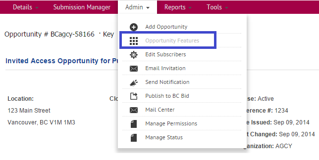 Edit Opportunity | Etegri Help