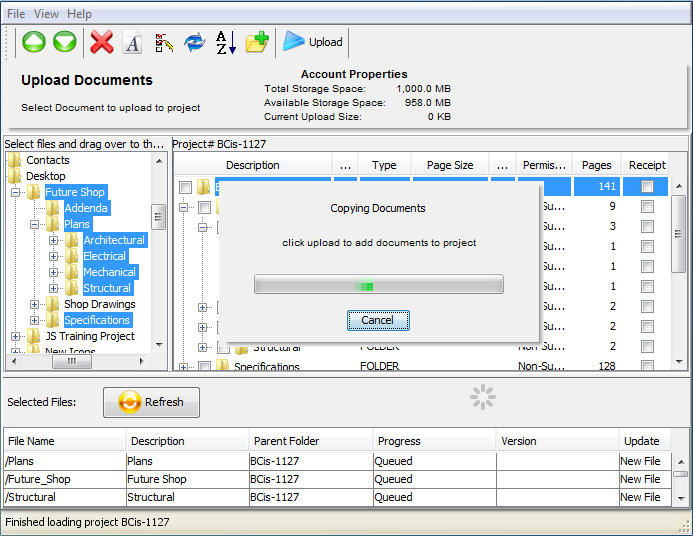 Déposer Documents | Aider