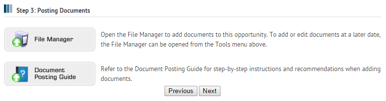 Step 3 - Posting Documents | Help