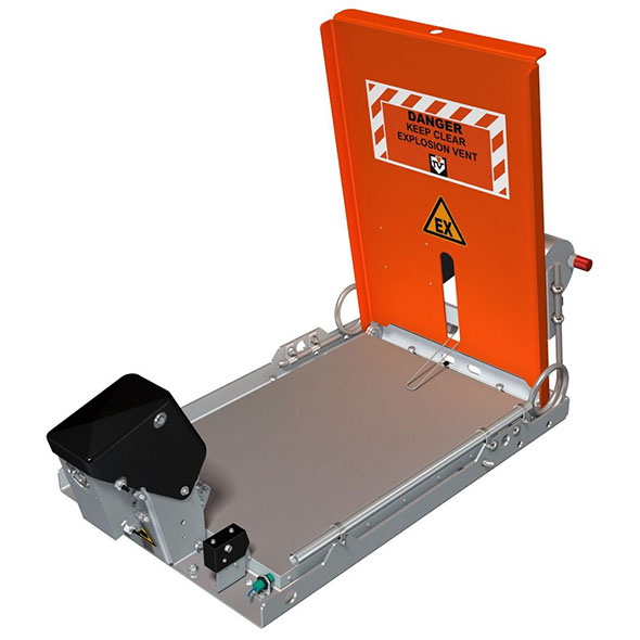 Explosion vents | Explosion flaps for the industry | Thorwesten Vent