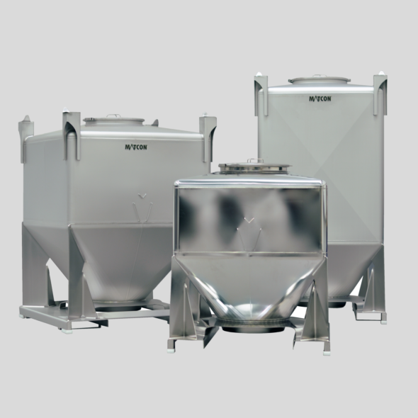 IBC Intermediate Bulk Container solutions | Matcon | Cone valve