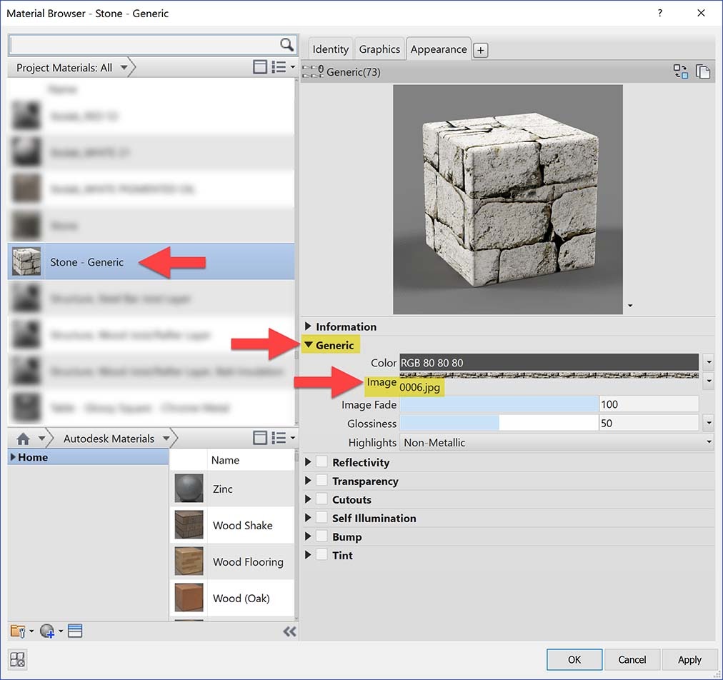 Enscape Best Practices for Revit Materials: Stone and Masonry