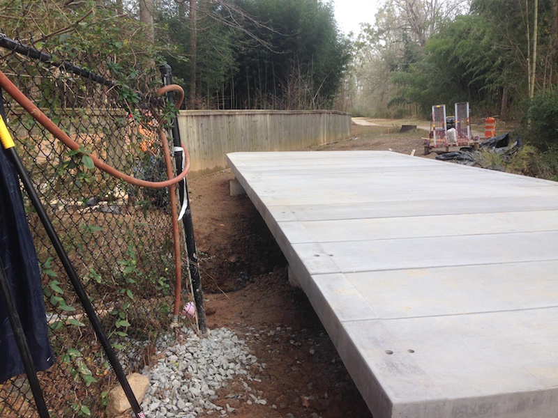 PermaTrak Pedestrian Bridge Installed at Camp Creek Greenway (Georgia)
