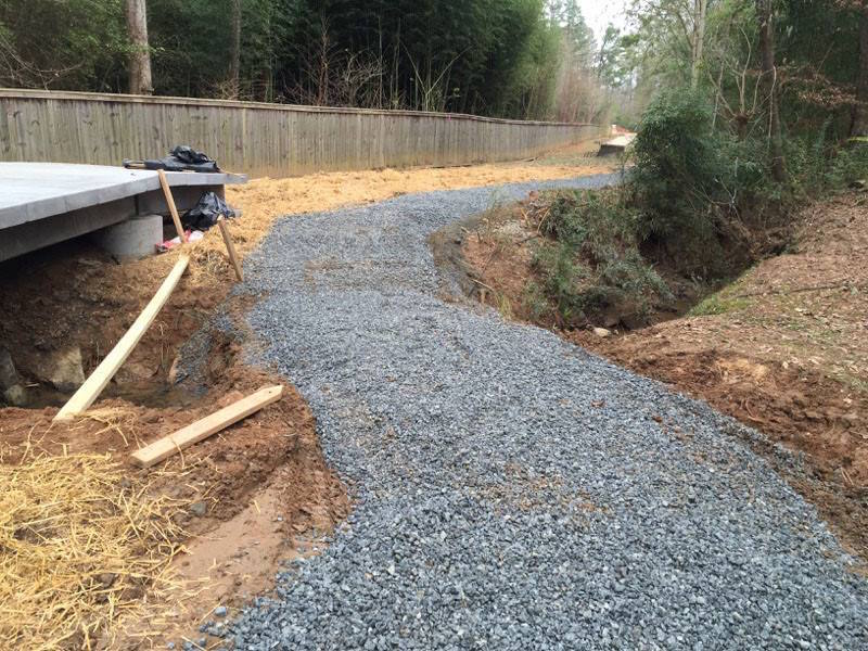PermaTrak Pedestrian Bridge Installed at Camp Creek Greenway (Georgia)