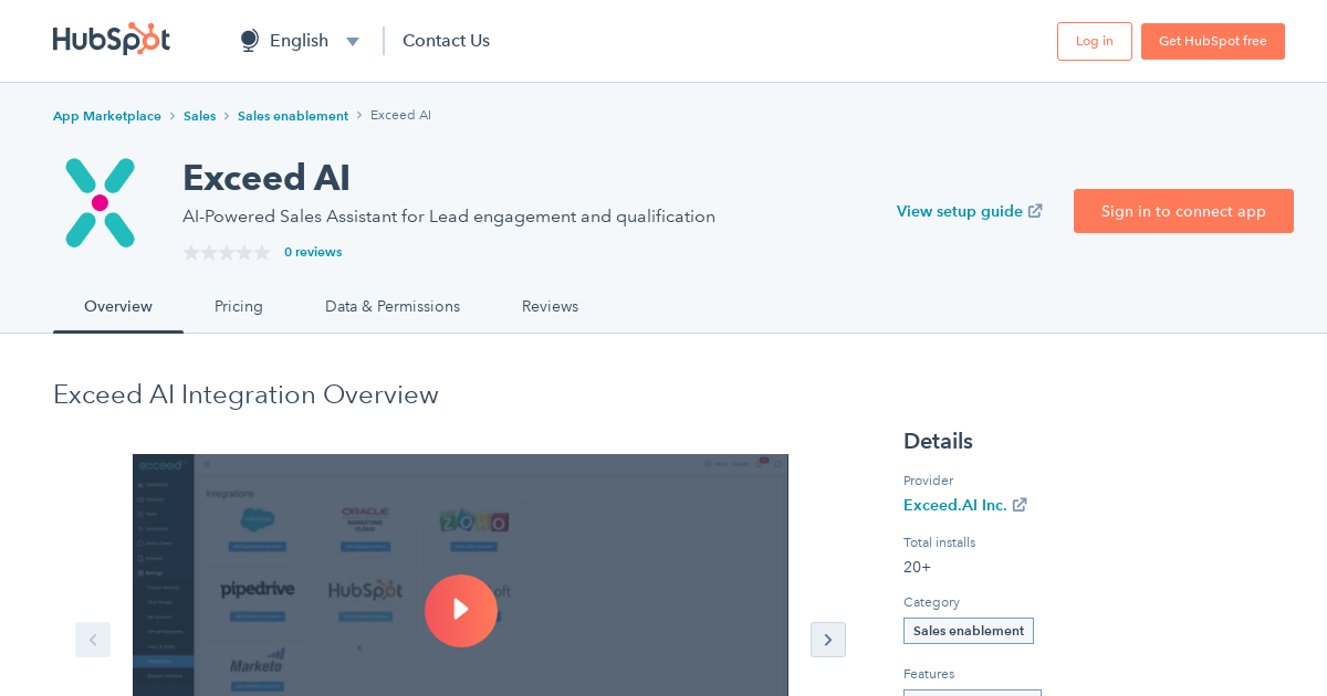 Exceed AI HubSpot Integration | Connect Them Today
