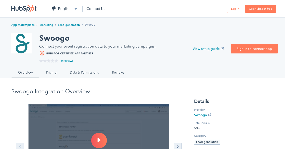 Integrazione HubSpot Swoogo | Connettile oggi