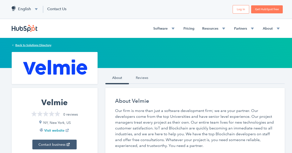 Velmie Agency Services & Qualifications | HubSpot