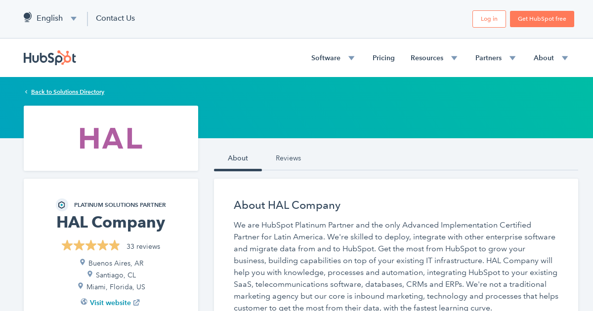 HAL Company Agency Services & Qualifications | HubSpot