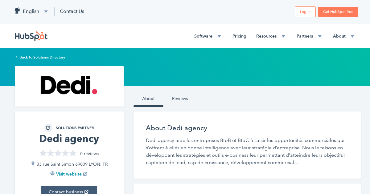 Dedi agency Agency Services & Qualifications | HubSpot