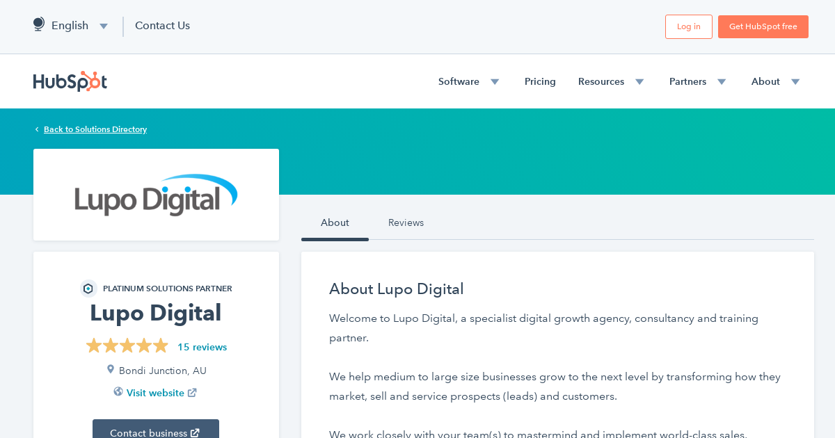Lupo Digital Agency Services & Qualifications | HubSpot
