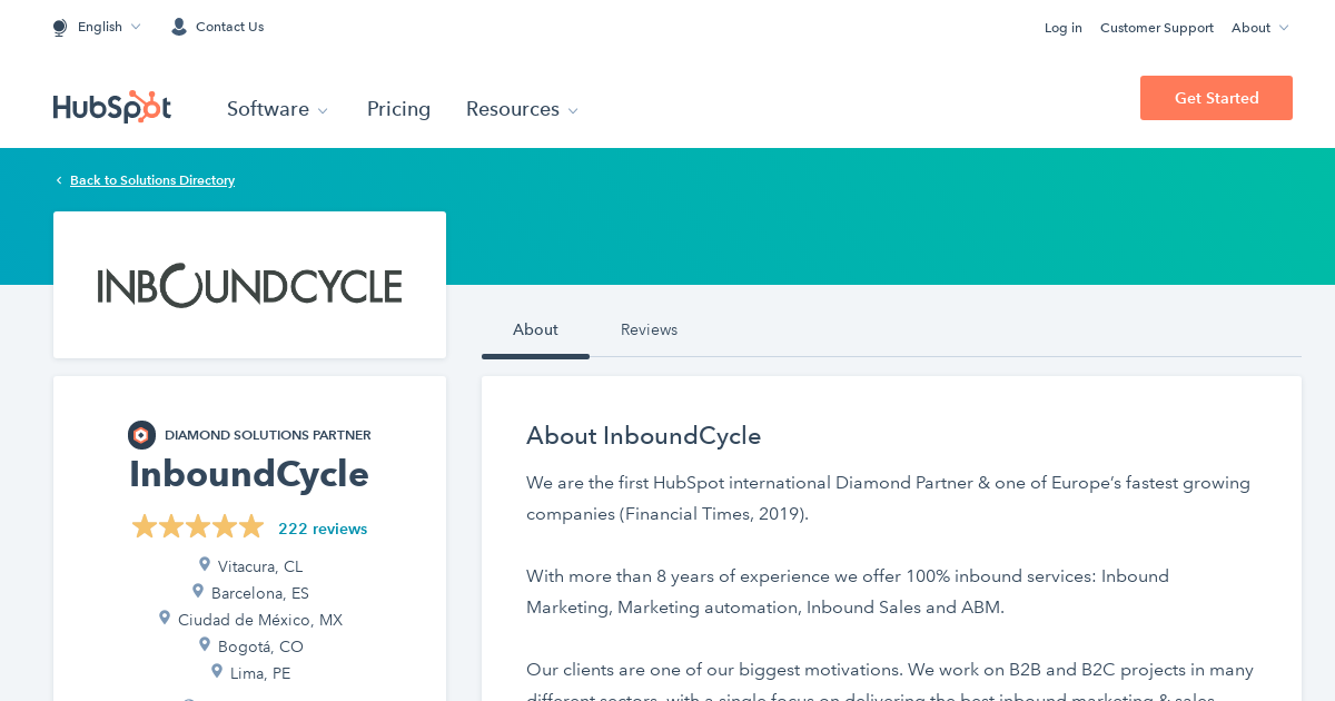 InboundCycle Agency Services & Qualifications | HubSpot