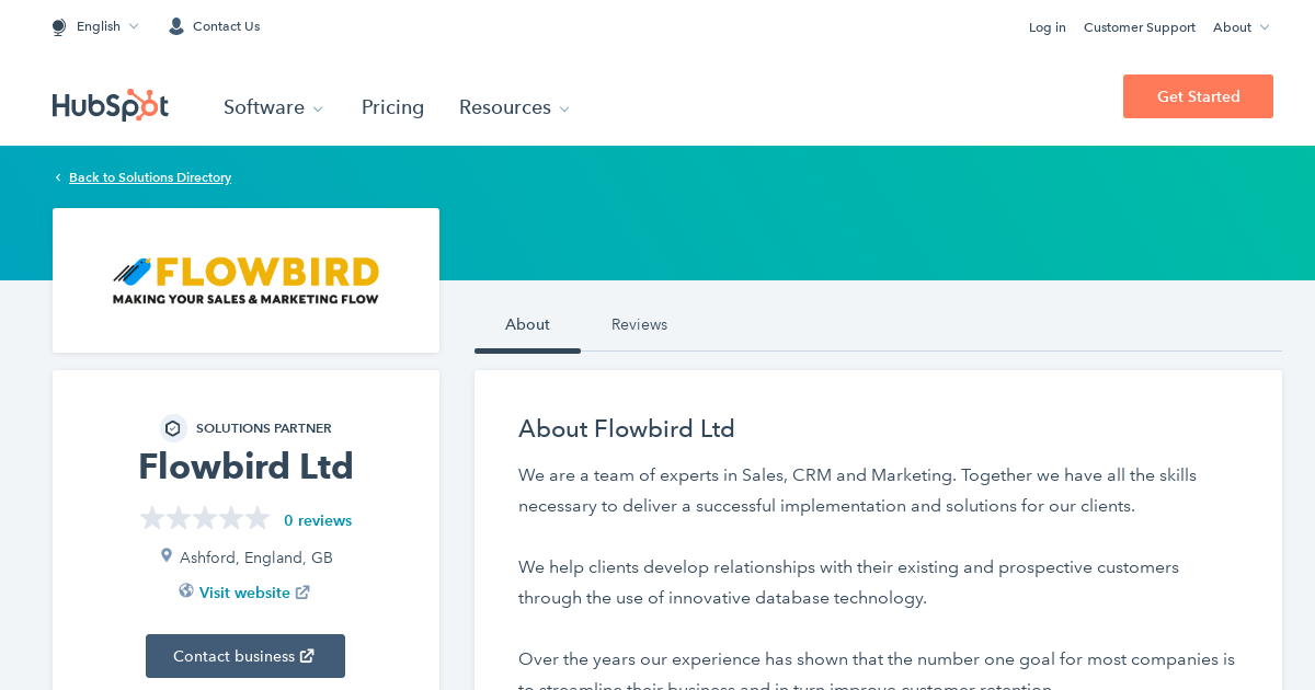 Flowbird Ltd Agency Services & Qualifications | HubSpot