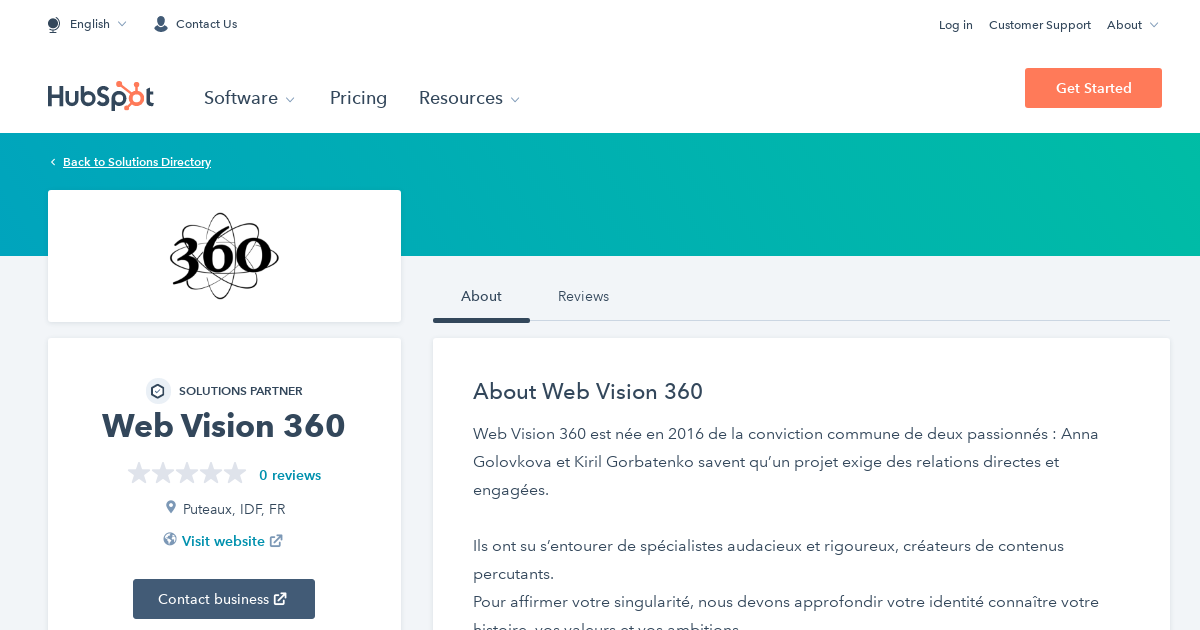 Web Vision 360 Agency Services & Qualifications | HubSpot