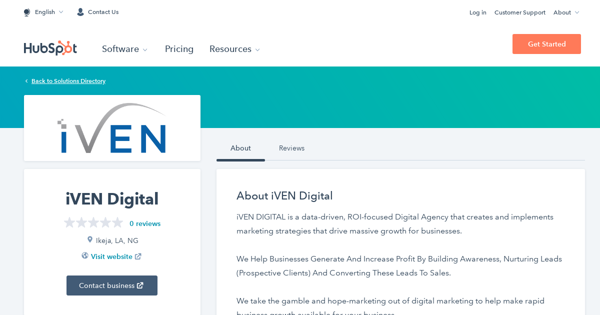 iVEN Digital Agency Services & Qualifications | HubSpot