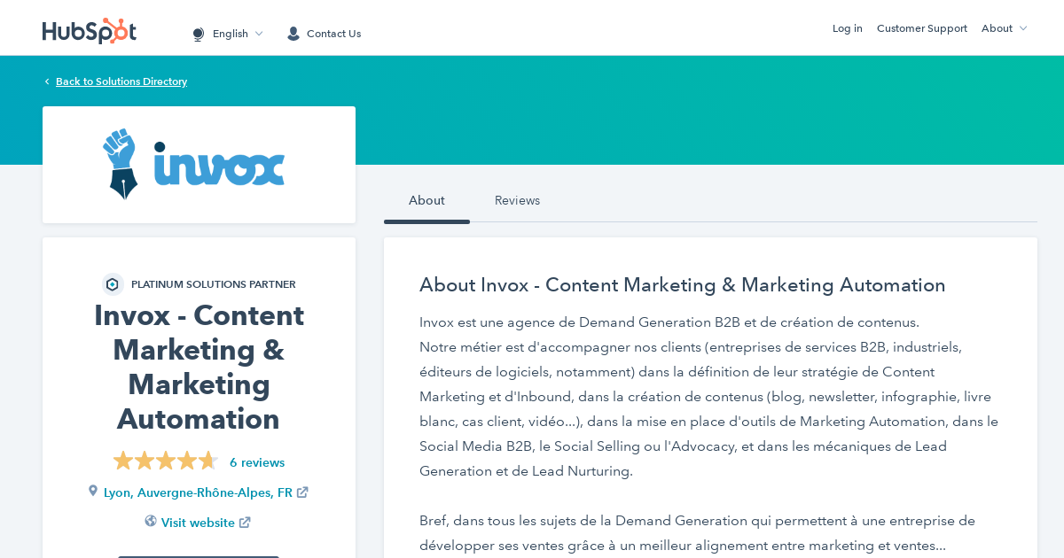 Invox - Content Marketing & Marketing Automation Agency Services ...