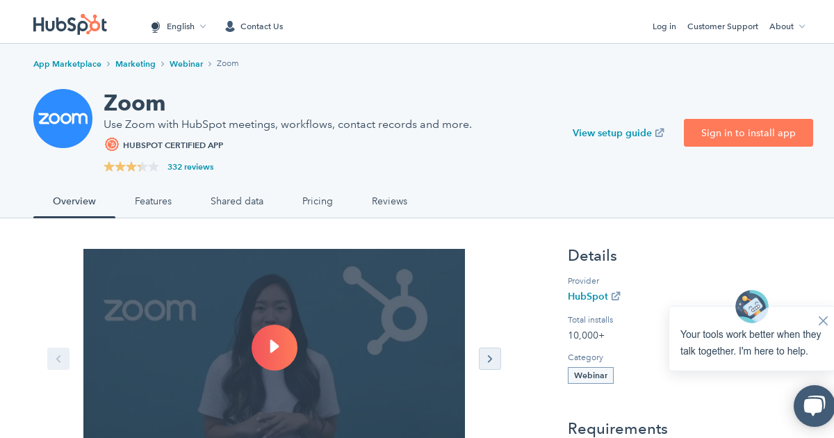 Zoom HubSpot Integration | Connect Them Today Zoom HubSpot Integration | Connect Them Today